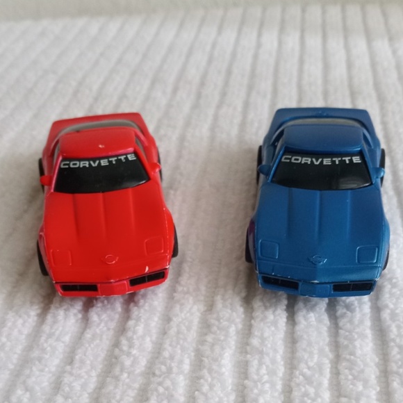 Tyco | Other | Lot Of 2 Pcs Vintage 98s Tyco Ho Slot Car Chevy Corvette ...